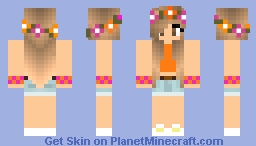 Summer girl Minecraft Skin