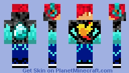 Phoenix Icefire Minecraft Skin