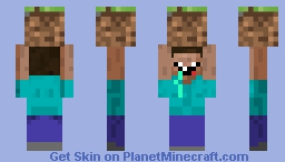 Achevement Get "Pick up block" Minecraft Skin