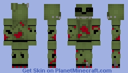 Springtrap Minecraft Skin
