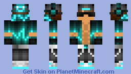 Teen boy with Glasses Minecraft Skin