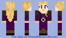 purple tunic Minecraft Skin