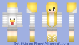 My Personal Skin - Cute Chiken Girl Minecraft Skin
