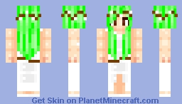 Nature Girl Minecraft Skin