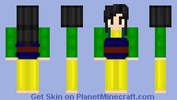 Mulan Minecraft Skin
