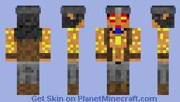 Nightwolf MKX Minecraft Skin