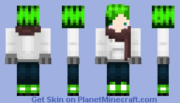 Chibi boy with scarf Minecraft Skin