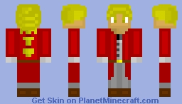 Edward Elric (Full Metal Alchemist) Minecraft Skin