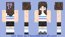 Simple Girl Minecraft Skin