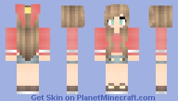 Summer Girl Minecraft Skin