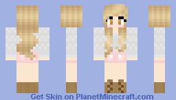 cute summer girl Minecraft Skin