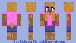 Bear girl Minecraft Skin