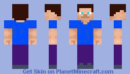 Steve (Modern) Minecraft Skin
