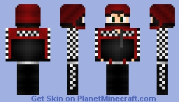 Race Car Driver - Male Minecraft Skin