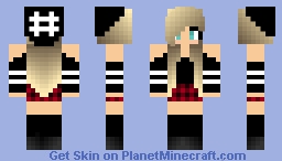 Flannel Girl (Marie) Minecraft Skin