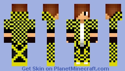 the yellow boy Minecraft Skin