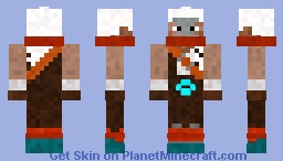 League of Legends Ekko Minecraft Skin