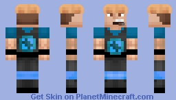 TFC Blue Engineer Minecraft Skin