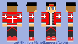 Danish Teenager w/ cap Minecraft Skin