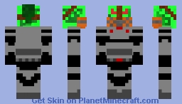 Putrid Spawn: Academy Minecraft Skin