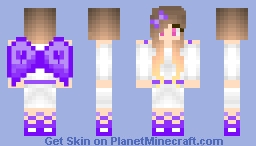 Butterfly Girl V1 Minecraft Skin