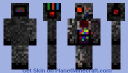 camo military robot Minecraft Skin