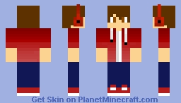 Red Jacket Minecraft Skin