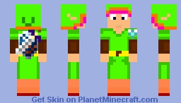 Old School Link Minecraft Skin