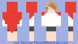 little red riding hood Minecraft Skin
