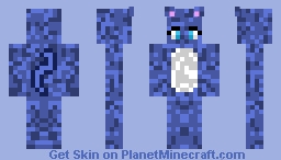 [OLD] Blue Cat Minecraft Skin