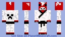 Mooshroom Black-Belt Minecraft Skin