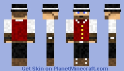 Mr.Fancyman/Fancy Waiter Minecraft Skin