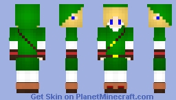 ~Ocarina of Time~ Link ULTRA REMASTERED Minecraft Skin