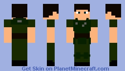 Ranger Combat Armor Minecraft Skin
