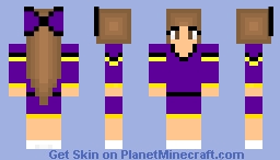 Cheerleader Minecraft Skin