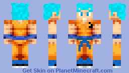 Goku Minecraft Skin
