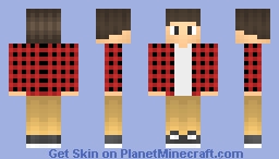 Red :: Plaid :: Boy Minecraft Skin