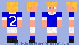 Soccer / Football Player Minecraft Skin