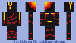 Fire Minecraft Skin