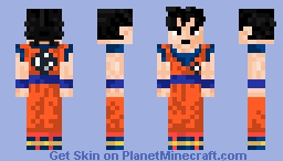 Goku Minecraft Skin