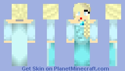 my elsa Minecraft Skin