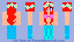 Ariel The Mermaid! :3 Minecraft Skin