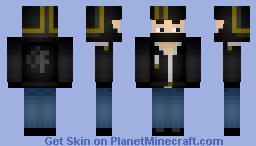 Motorcyclist Minecraft Skin