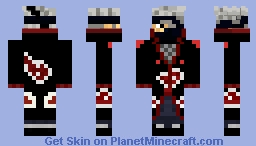 Kakashi Sharingan Minecraft Skin