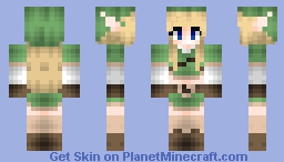 Female Link! Minecraft Skin
