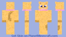 Orange cat Minecraft Skin