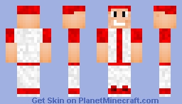 Red (Fixed) Minecraft Skin