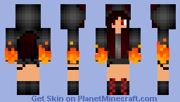 red wolf Minecraft Skin