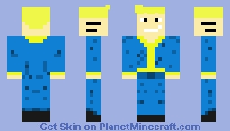 Fallout Boy [Blonde] Minecraft Skin