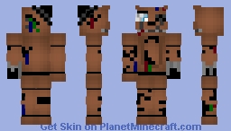 FNaF1 Withered Freddy Minecraft Skin